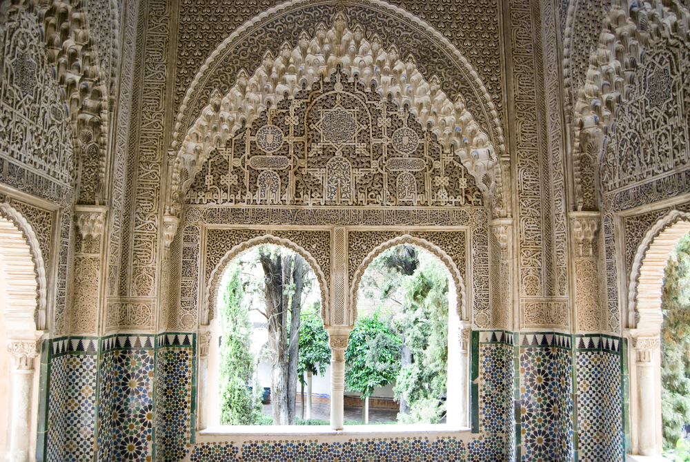 Das Monument Alhambra in Granada, Spanien